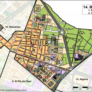 Los 19 distritos de Valencia - Valencia Actua