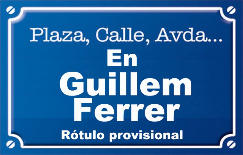En Guillem Ferrer (calle) - Valencia Actua